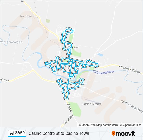 s659 Route: Schedules, Stops & Maps - Casino Town (Updated)