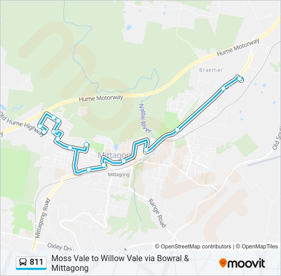 811 Route: Schedules, Stops & Maps - Aylmerton (Updated)