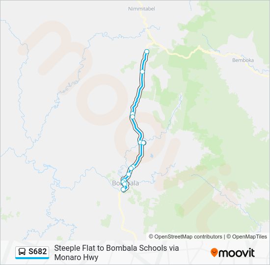 s682 Route: Schedules, Stops & Maps - Bombala Schools (Updated)