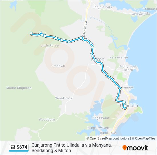 S674 Route: Schedules, Stops & Maps - Kings Point Dr opp Bl (Updated)