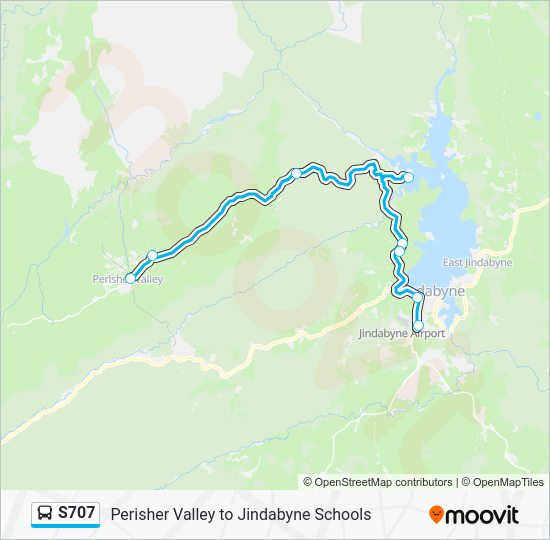 S707 Route: Schedules, Stops & Maps - Perisher Valley (Updated)