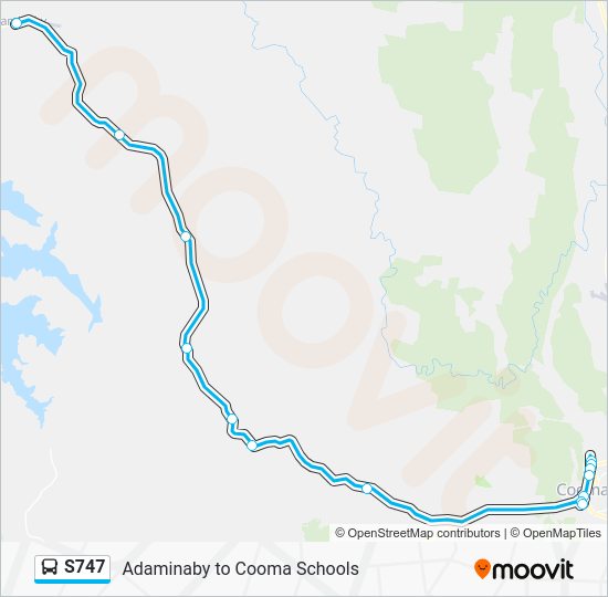 s747 Route: Schedules, Stops & Maps - Adaminaby (Updated)