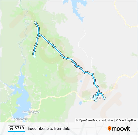 S719 Route: Schedules, Stops & Maps - Berridale (Updated)