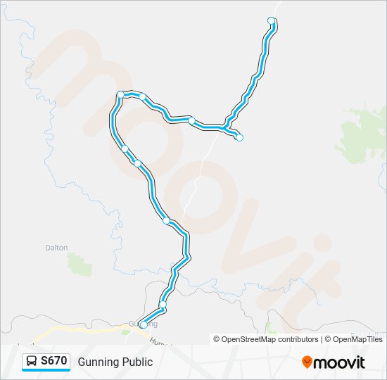 S670 Route: Schedules, Stops & Maps - Gunning Public (Updated)