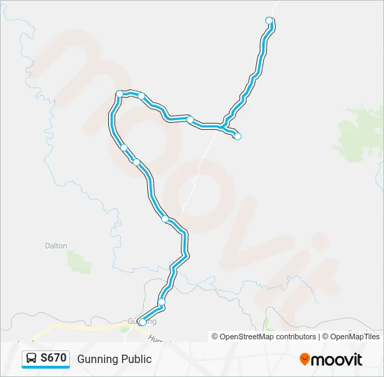 S670 Route: Schedules, Stops & Maps - Gunning Public (Updated)