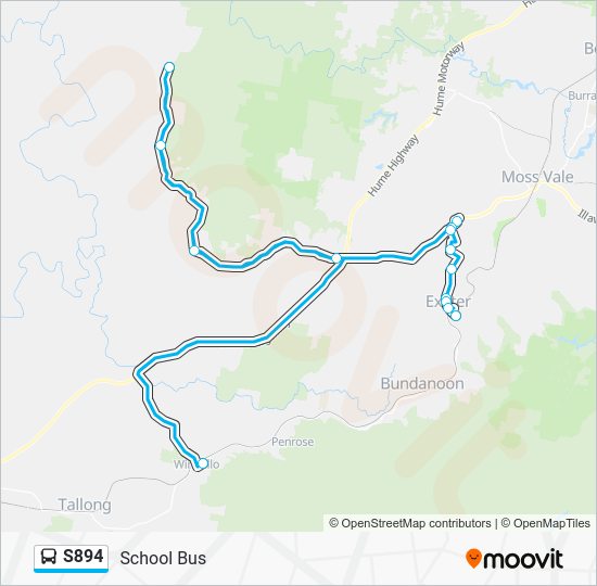 S894 Route: Schedules, Stops & Maps - School Bus (Updated)