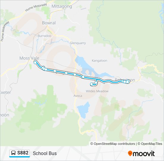 s882 Route: Schedules, Stops & Maps - School Bus (Updated)