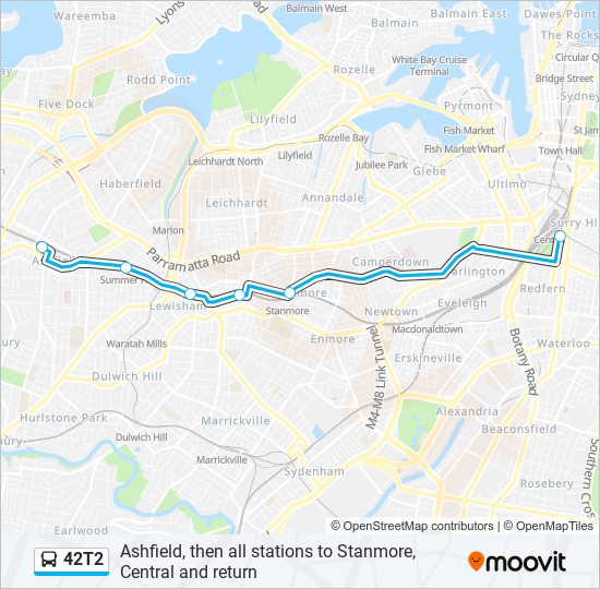 42T2 Route: Schedules, Stops & Maps - Central Station - Chalmers St Nr ...