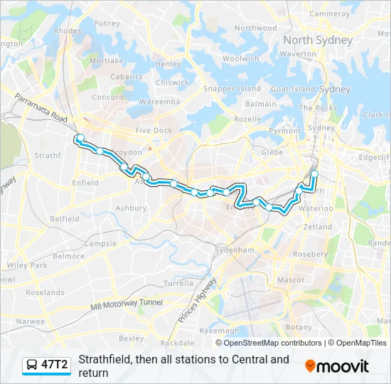 47T2 Route: Schedules, Stops & Maps - Central Station - Chalmers St Nr ...