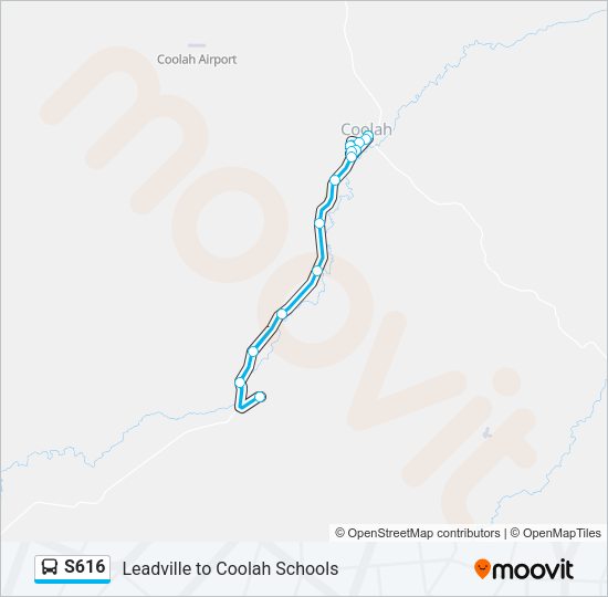 S616 Route: Schedules, Stops & Maps - Coolah Schools (Updated)