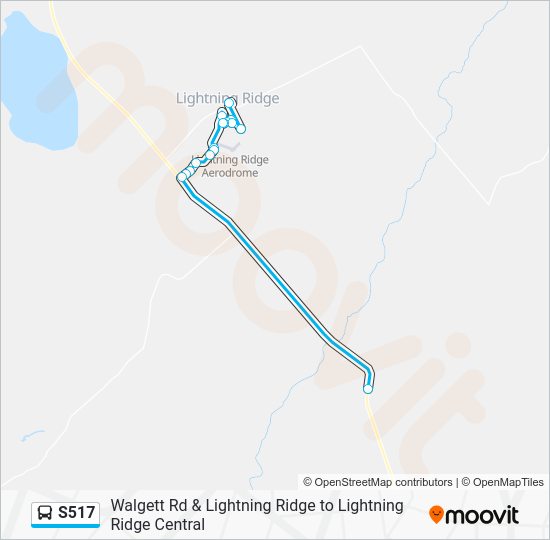 s517 Route: Schedules, Stops & Maps - Walgett Rd (Updated)