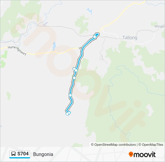 S704 Route: Schedules, Stops & Maps - Marulan Public (Updated)
