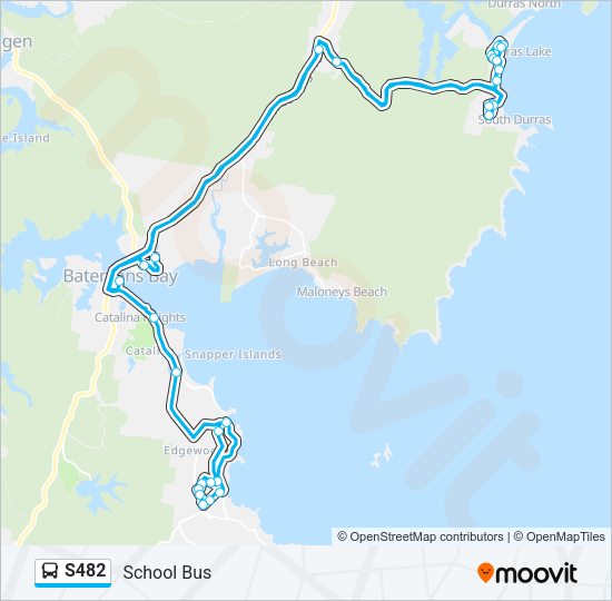 s482 Route: Schedules, Stops & Maps - School Bus (Updated)