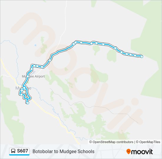 S607 Route: Schedules, Stops & Maps - Mudgee Schools (Updated)