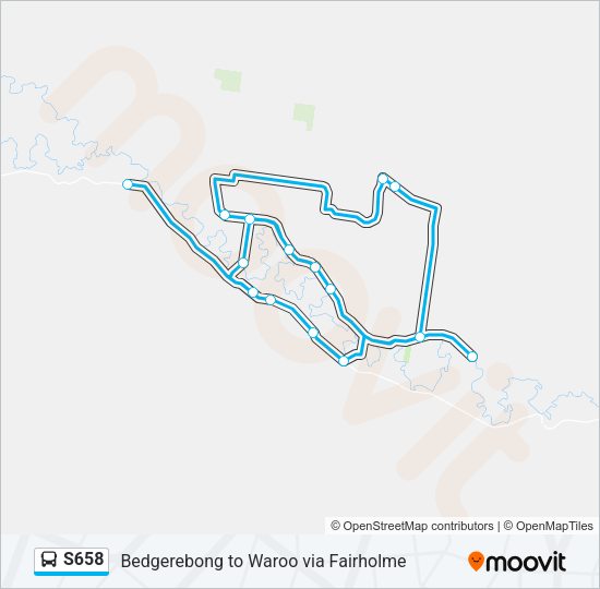 s658 Route: Schedules, Stops & Maps - Waroo (Updated)