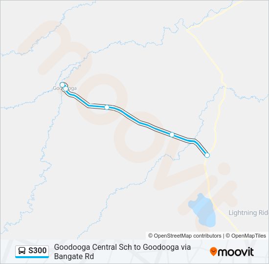 S300 Route: Schedules, Stops & Maps - Goodooga Central Sch (Updated)