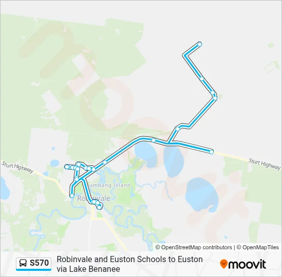 S570 Route: Schedules, Stops & Maps - Euston Public (Updated)