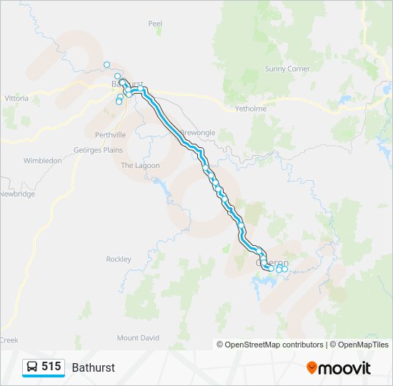 515 Route: Schedules, Stops & Maps - Oberon (Updated)