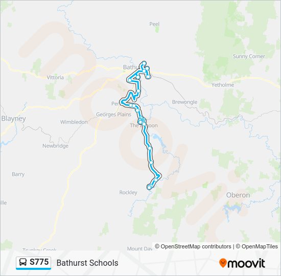 S775 Route: Schedules, Stops & Maps - The Lagoon (Updated)