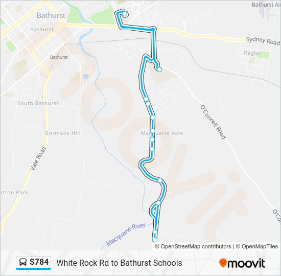s784 Route: Schedules, Stops & Maps - White Rock Rd (Updated)
