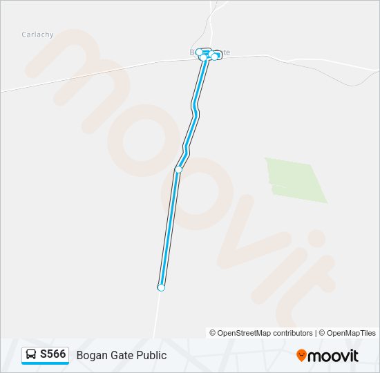 Línea s566: horarios, paradas y mapas - Bogan Gate Public (Actualizado)