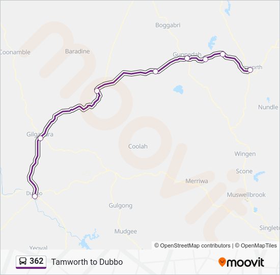 362 Route: Schedules, Stops & Maps - Dubbo (Updated)
