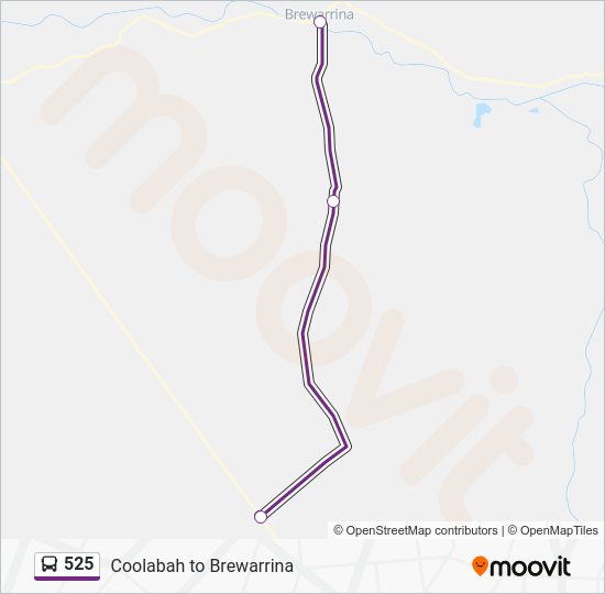 Línea 525: horarios, paradas y mapas - Brewarrina (Actualizado)