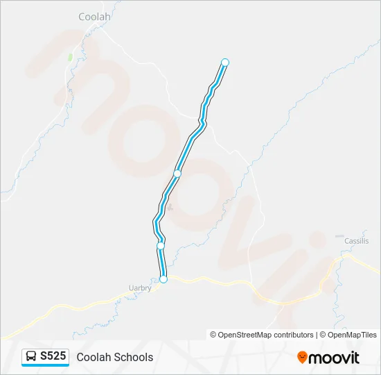 Línea S525: horarios, paradas y mapas - Coolah Schools (Actualizado)