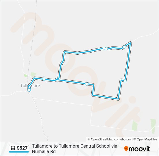 S527 Route: Schedules, Stops & Maps - Tullamore (Updated)
