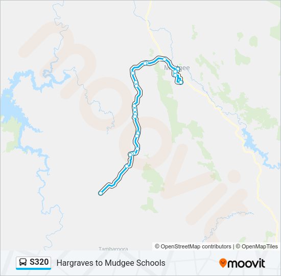 S320 Route: Schedules, Stops & Maps - Mudgee Schools (Updated)