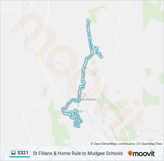 S321 Route: Schedules, Stops & Maps - St Fillans (Updated)