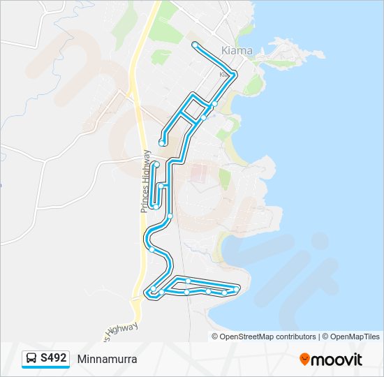 s492 Route: Schedules, Stops & Maps - Minnamurra (Updated)
