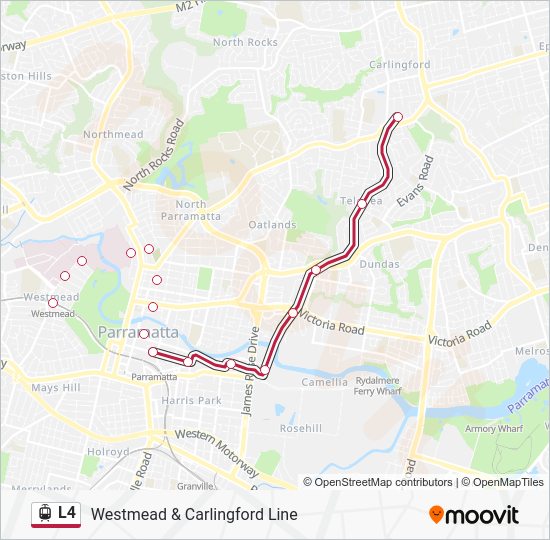 L4 Route: Schedules, Stops & Maps - Carlingford (Updated)