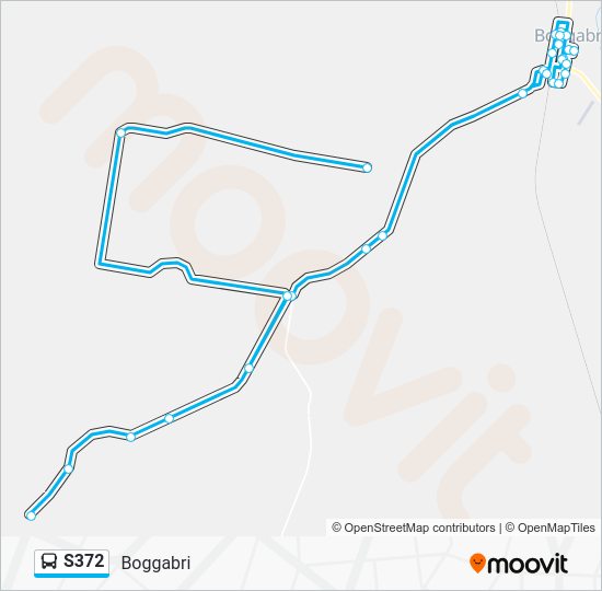 Línea S372: horarios, paradas y mapas - Boggabri (Actualizado)