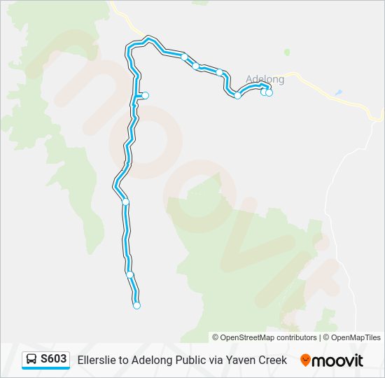 S603 Route: Schedules, Stops & Maps - Ellerslie (Updated)