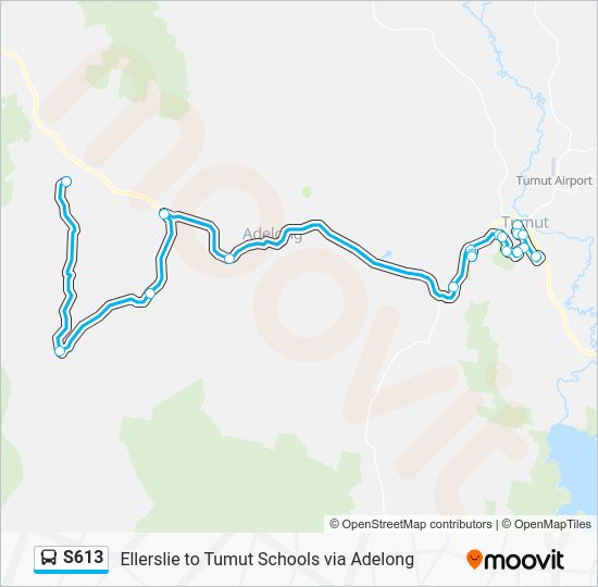 S613 Route: Schedules, Stops & Maps - Ellerslie (Updated)