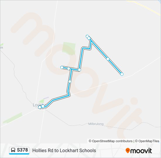 S378 Route: Schedules, Stops & Maps - Hollies Rd (Updated)