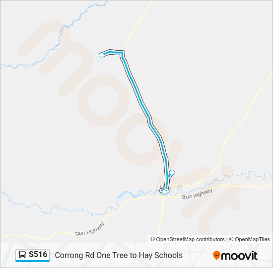 s516 Route: Schedules, Stops & Maps - Hay (Updated)