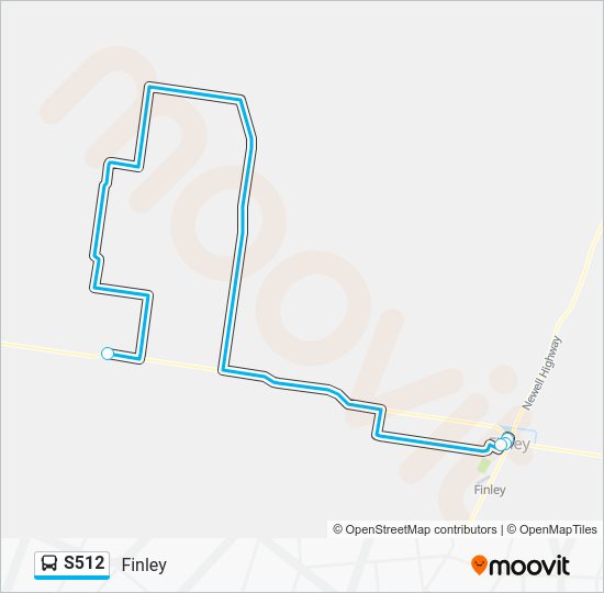 S512 Route: Schedules, Stops & Maps - Finley (Updated)