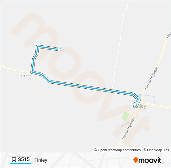 S515 Route: Schedules, Stops & Maps - Finley (Updated)