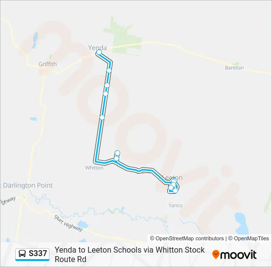 S337 Route: Schedules, Stops & Maps - Yenda (Updated)