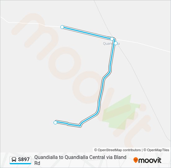 S897 Route: Schedules, Stops & Maps - Quandialla Central (Updated)