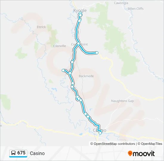 675 Route: Schedules, Stops & Maps - Casino (Updated)