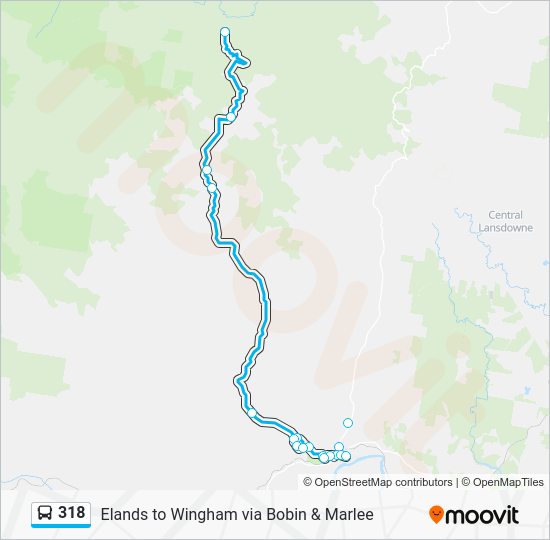 318 Route: Schedules, Stops & Maps - Elands (Updated)