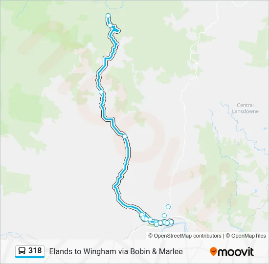318 Route: Schedules, Stops & Maps - Elands (Updated)