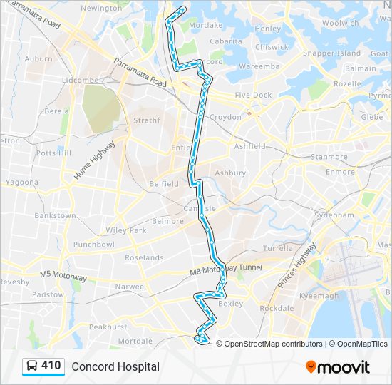 410 Route: Schedules, Stops & Maps - Concord Hospital (Updated)