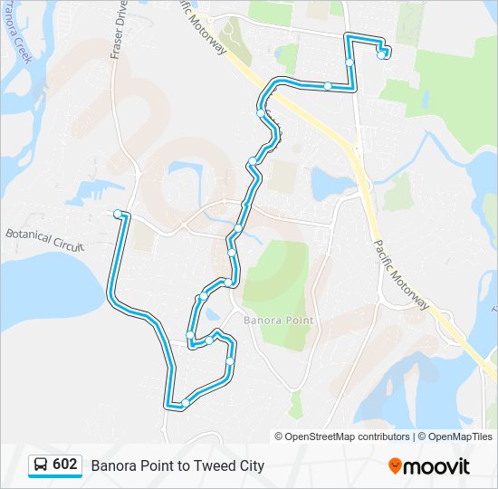 602 Route: Schedules, Stops & Maps - Tweed City (Updated)