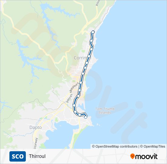 sco Route: Schedules, Stops & Maps - Thirroul (Updated)