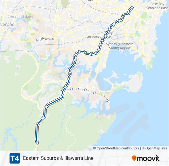T4 Route: Schedules, Stops & Maps - City Circle via Museum (Updated)