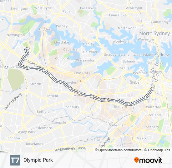 t7 Route: Schedules, Stops & Maps - Olympic Park (Updated)